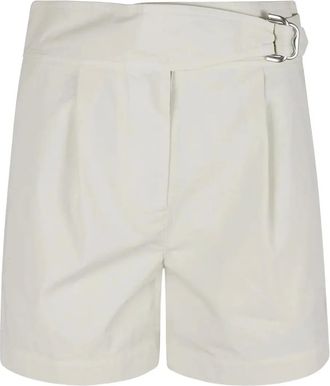 Burberry Shorts mit Schnalle - Wei&szlig;