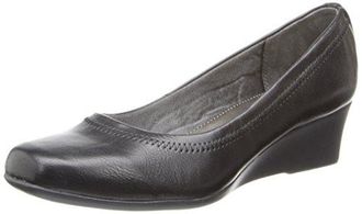Life Stride Femme Groovy Pompe à cale, Noir, 41 EU Large