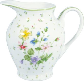 Green Gate Fiola Milchk&auml;nnchen rund White 12cm