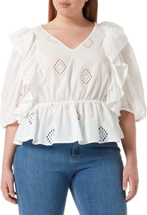 Only Damen Bluse wei&szlig; M