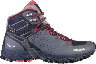 Salewa WS Alpenrose Ultra Mid Gore-TEX, Trekking & hiking boots Womens, Blue (Night Black/Mineral Red), 5 UK