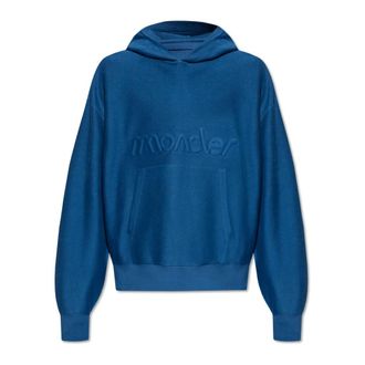 Moncler Homme, Sweatshirts et sweats à capuche, Bleu, Taille: S SweaT-shirt à capuche