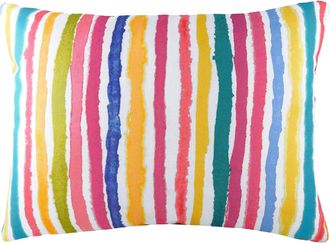 furn. Evans Lichfield Aquarelle Kissenbezug, gestreift, Mehrfarbig, 43 x 33 cm