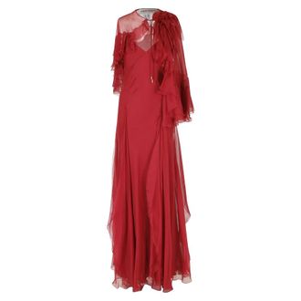 Alberta Ferretti Femme, Robes, Rouge, Taille: 38 FR Robes de soir&eacute;e