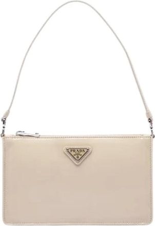 Prada Sac bandouli&egrave;re vintage doccasion - Femme - Pre-owned - Beige - Taille: ONE Size