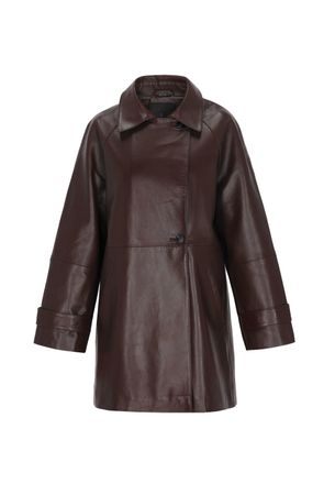Dreimaster Dreimaster Mantel Frauen kaffeebraun