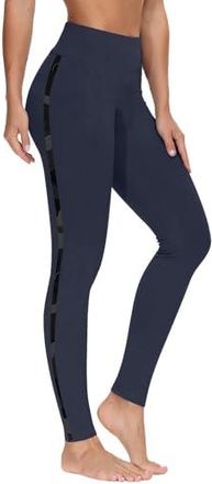 Generic Legging de sport pour femme - Opaque - Pantalon de yoga - Taille haute - Pantalon de sport - Pantalon de fitness - Push Up - Legging de yoga - Stretch
