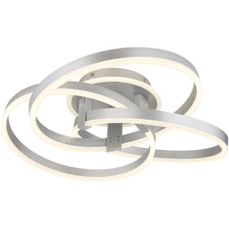 Globo Lighting deckenleuchte - Herwig - stahl - aluminium