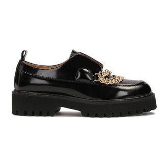 Kazar Halbschuhe auf Laufsohle mit Ketten verziert.Dieses Produkt f&auml;llt gro&szlig; aus. - - Shoes - Damen - Schwarzk - 37 EU