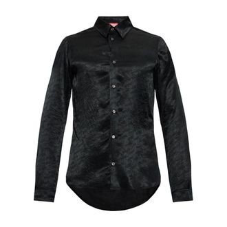 Diesel Chemise S-Kinny-Efbz - Homme - Chemises - Noir - Taille: 3XL