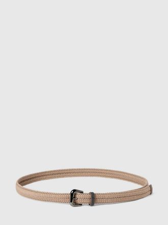 Brunello Cucinelli Ceinture BRUNELLO CUCINELLI Femme couleur Br&ucirc;l&eacute;