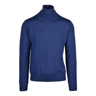 Bellwood Ciclista Rollkragenpullover - - Knitwear - Herren - Blau - XL