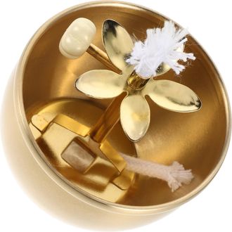 Cabilock Antike Metall-&ouml;llampe mit Verstellbarem Dochthalter f&uuml;r Petroleumlampen Vintage-butterlampe f&uuml;r Buddhistische Altar-Dekoration und Innenraumbeleuchtun