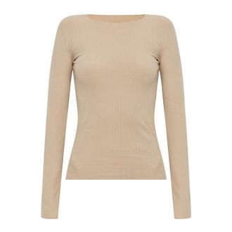 Jil Sander Langarmshirt - - Tops - Damen - Beige - L