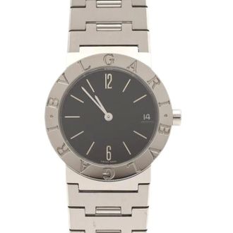 Bulgari unisex, Pre-owned, Noir, Taille: ONE Size Montre Vintage Pre-owned