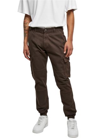 Urban Classics Herren Hose Washed Cargo Twill Jogging Pants Brown 44