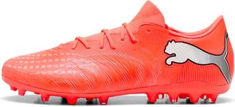 Puma Unisex Future 9 Match Fusion Mg Fussballschuh, Glowing Red Wei&szlig; Schwarz Silber, 40.5 EU
