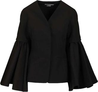 Jacquemus Femme, Blouses et Chemises, Noir, Taille: 36 FR Paysan Jacket