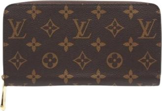 Louis Vuitton Pre-owned Portefeuille Long Monogram (bi-fold) - Femme - Pre-owned - Brun - Taille: ONE Size