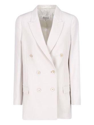 Maison Margiela Double-Breasted Wool Blazer