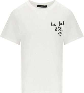Max Mara Femme, Tops, Blanc, Taille: 40 FR Bora T-shirt
