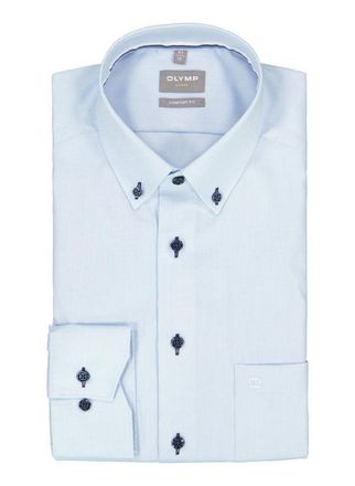 Olymp Herren Hemd blau