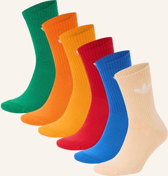 adidas Originals Adidas Originals 6er-Pack Socken Trefoil Cushion Crew blau