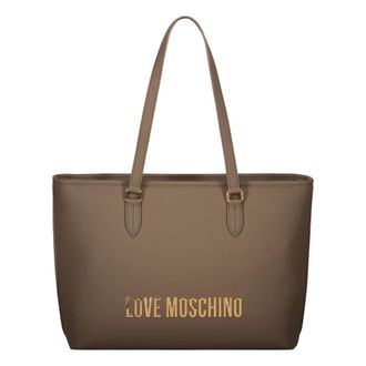 Love Moschino Femme, Sacs, Brun, Taille: ONE Size Tote Bag avec Longues Anses