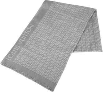 Louis Vuitton Pre-owned Stole - Femme - Pre-owned - Gris - Taille: ONE Size