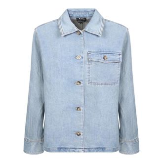 A.P.C. A.p.c., Damen, Jacken, Blau, XSGröße