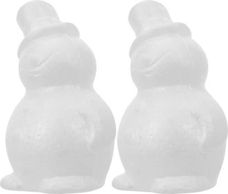 BESTONZON jojofuny 2st&uuml;cke Schneemann-Formen Weihnachtsschneemann DIY-schneemannmodell Partydekoration Schneemann-Modelle zum Selbermachen f&uuml;r Warme Festtagssti