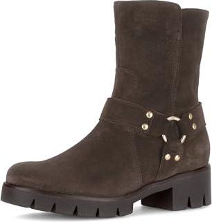 Gabor Bottines Chelsea pour femme, meilleur ajustement, Engl Brown 18, 37.5 EU