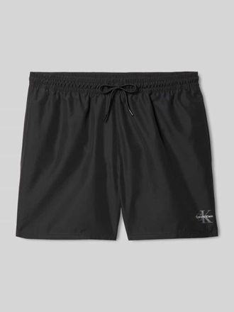 Calvin Klein Underwear Badeshorts mit Logo Detail
