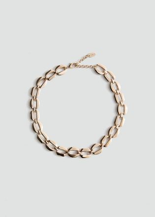 Mango Collier maxi-cha&icirc;ne or - Femme - Taille unique - MANGO