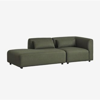Sklum Sklum - 2-teiliges modulares Ecksofa Fogler mit Chaiselongue links