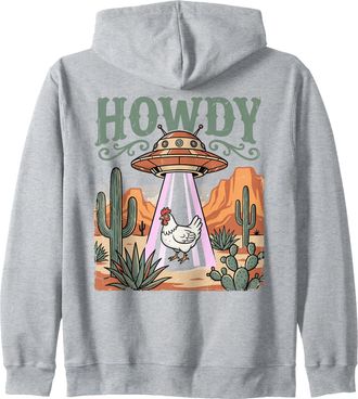 Image UFO Howdy Desert Chicken Kapuzenjacke