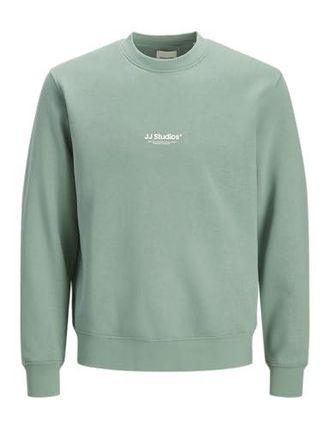 Jack & Jones Jjesoho Sweat &agrave; col Rond Noos, Bleu min&eacute;ral., XL