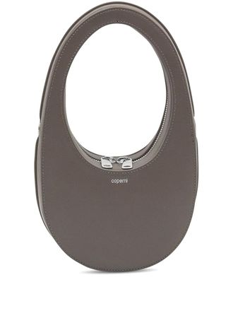 Coperni sac porté épaule Swipe à monture ovale - Marron