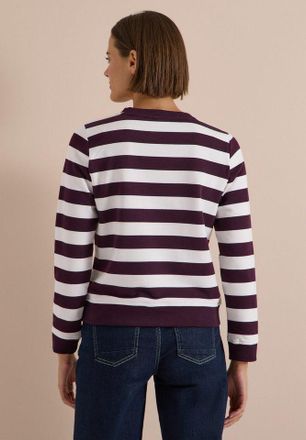 Cecil Sweatshirt im angenehmen Materialmix