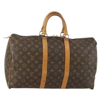 Louis Vuitton unisex, Pre-owned, Brun, Taille: ONE Size Sac Keepall Pre-owned