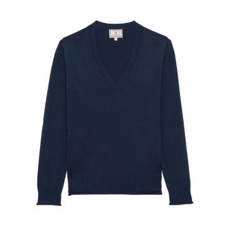 Ines De La Fressange Damen, Strickwaren, Blau, SGr&ouml;&szlig;e