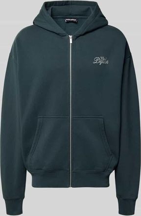 Pegador Sweatjacke aus Baumwoll-Mix mit Logo-Stickerei Modell Harstad