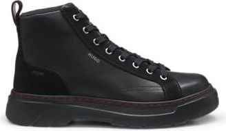 HUGO BOSS Hugo Homme Urian_hito_ltsd Baskets Montantes, Noir, 43 EU