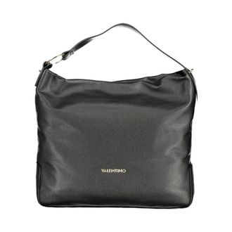 Valentino Pebbled Leather Hobo - - Bags - Damen - Schwarzk - ONE SIZE