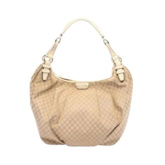 Celine Sac bandouli&egrave;re en toile Macadam Pre-owned - Femme - Pre-owned - Beige - Taille: ONE Size