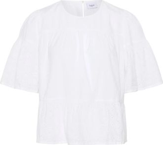 Saint Tropez Blusen & Hemden - - Blouses & Shirts - Damen - Wei&szlig; - 2XL