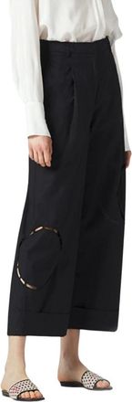 Manila Grace Damen, Hosen, Schwarzk, XSGröße