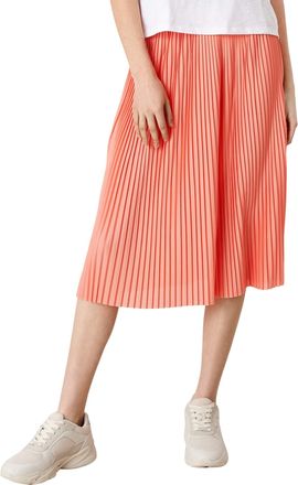 QS by s.Oliver Q/S designed by - s.Oliver Damen 510.10.204.19.190.2113438 Skirt, Orange, 38 EU
