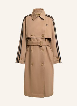 adidas Originals Adidas Originals Trenchcoat Adicolor Trench Coat Twill braun