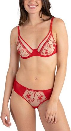 Passionata Tanga en dentelle fleurie
